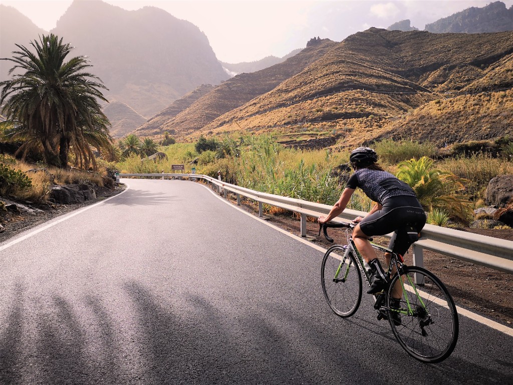 Stunning Cyclist in a Stunning Image
